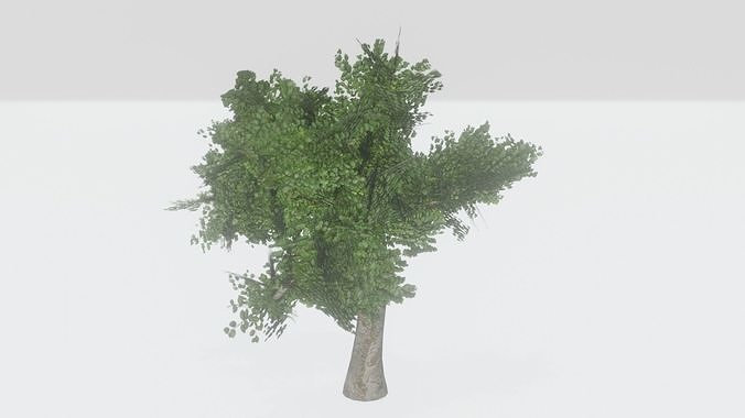 Simple Game Ready Tree free 3D model | CGTrader