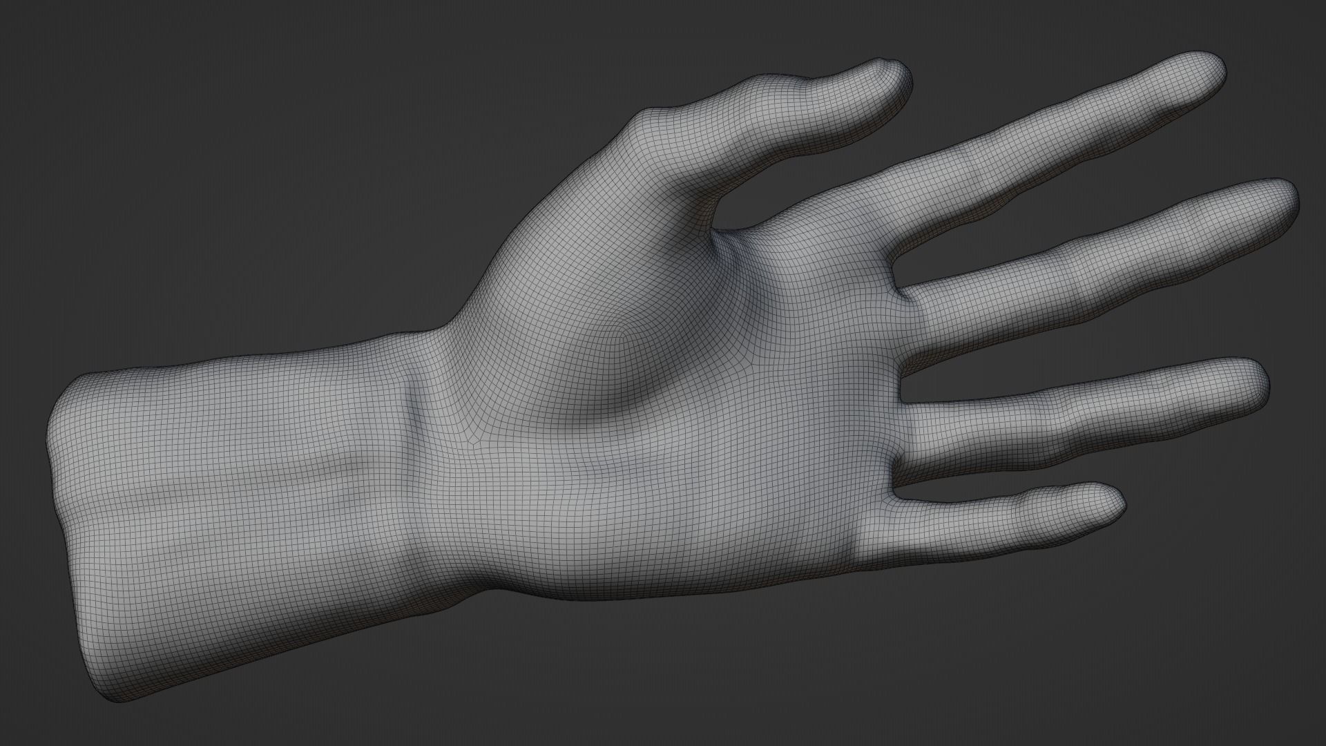 Male Left Hand 3D model | CGTrader