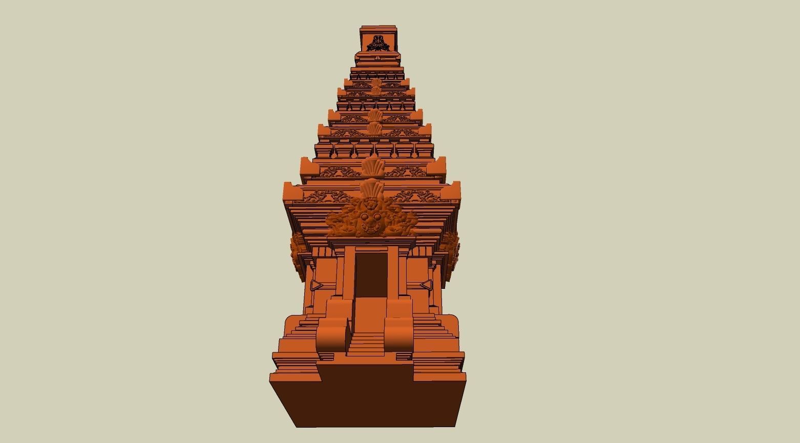 3D model indian hindu temple 3d modal VR / AR / low-poly | CGTrader