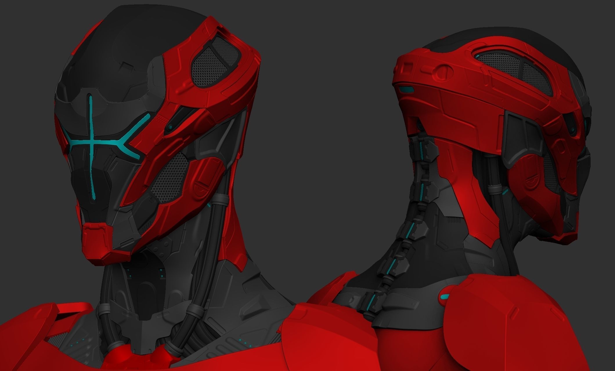 Robot 3D model 3D printable | CGTrader