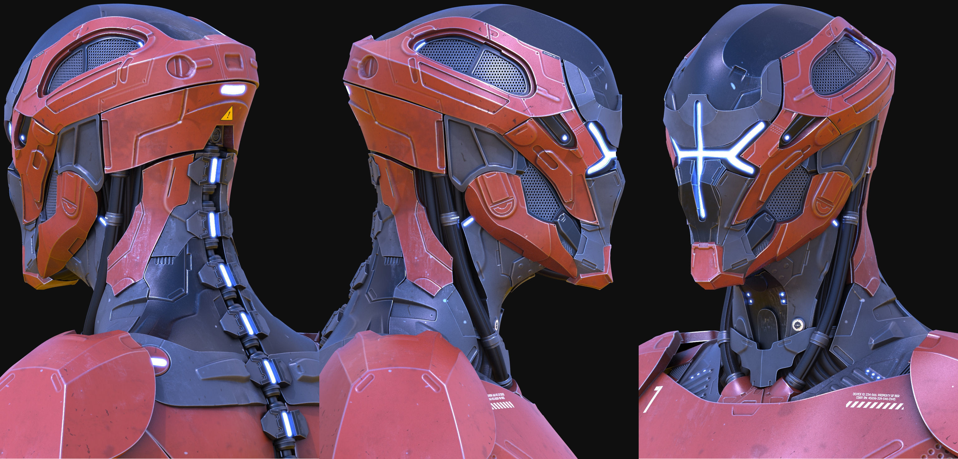 Robot 3D model 3D printable | CGTrader