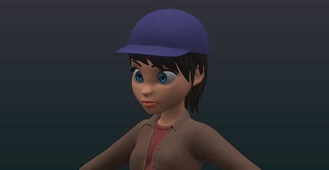 charming deva free VR / AR / low-poly 3D model | CGTrader