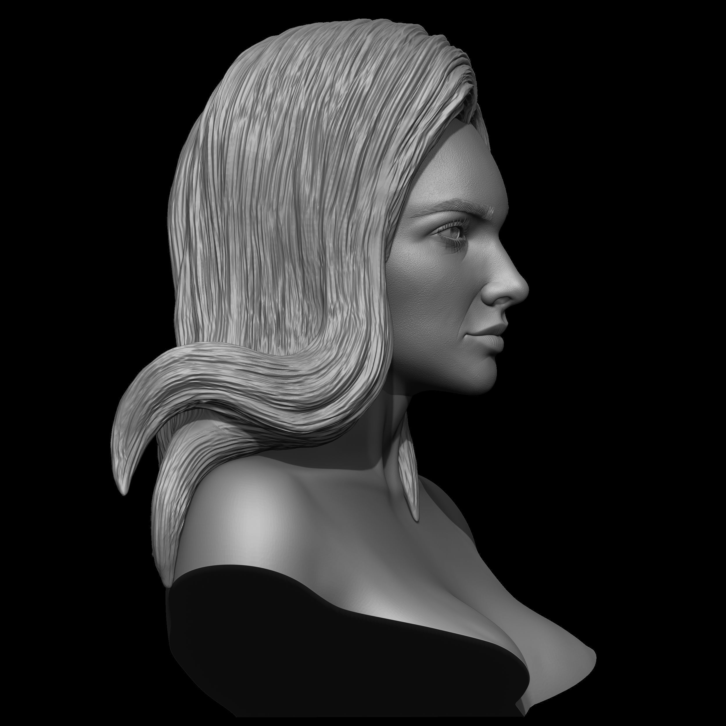 Gal Gadot 3D Model 3D model 3D printable | CGTrader