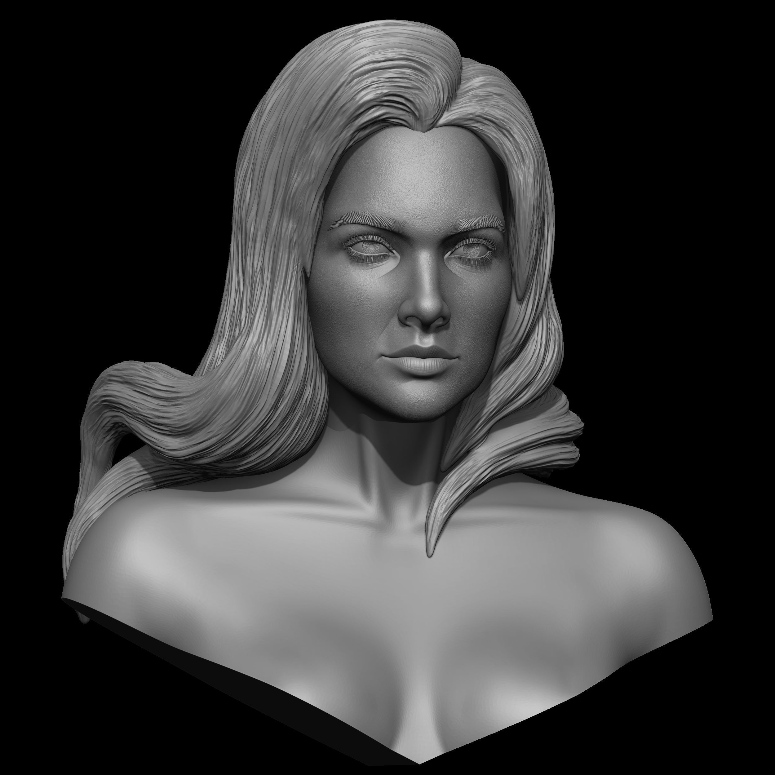 Gal Gadot 3D Model 3D model 3D printable | CGTrader