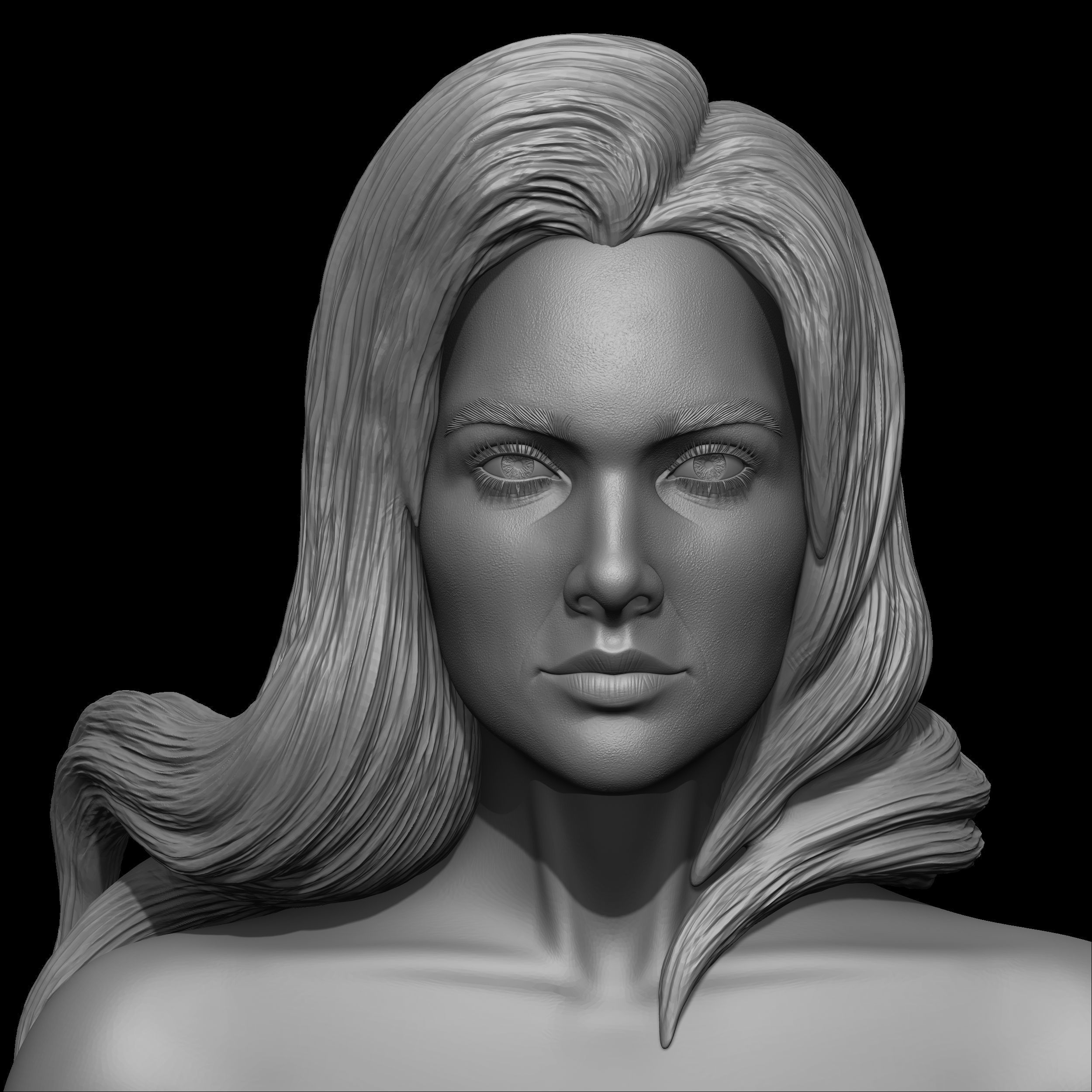 Gal Gadot 3D Model 3D model 3D printable | CGTrader