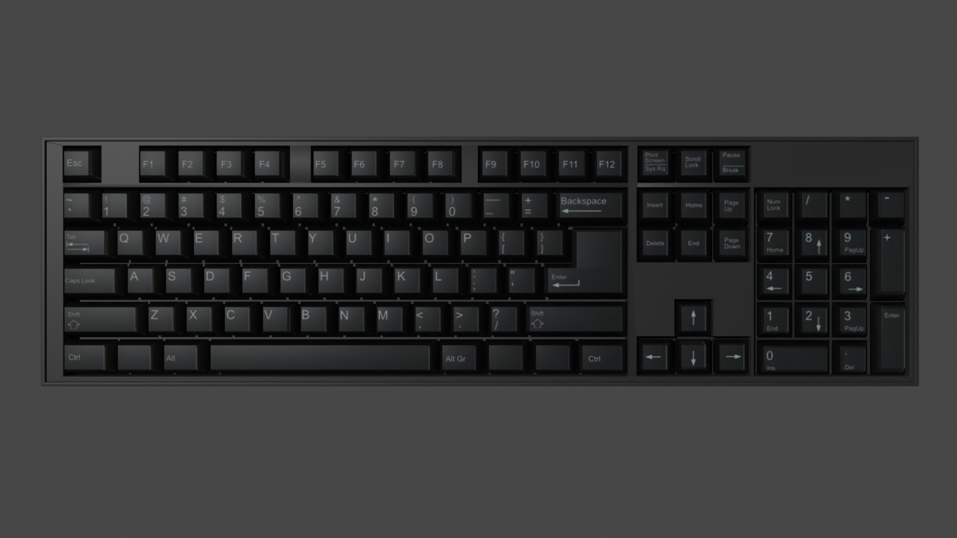 Keyboard 3D model | CGTrader