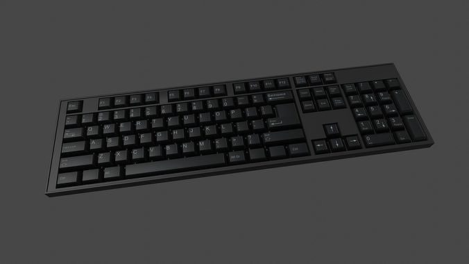 Keyboard 3D model | CGTrader
