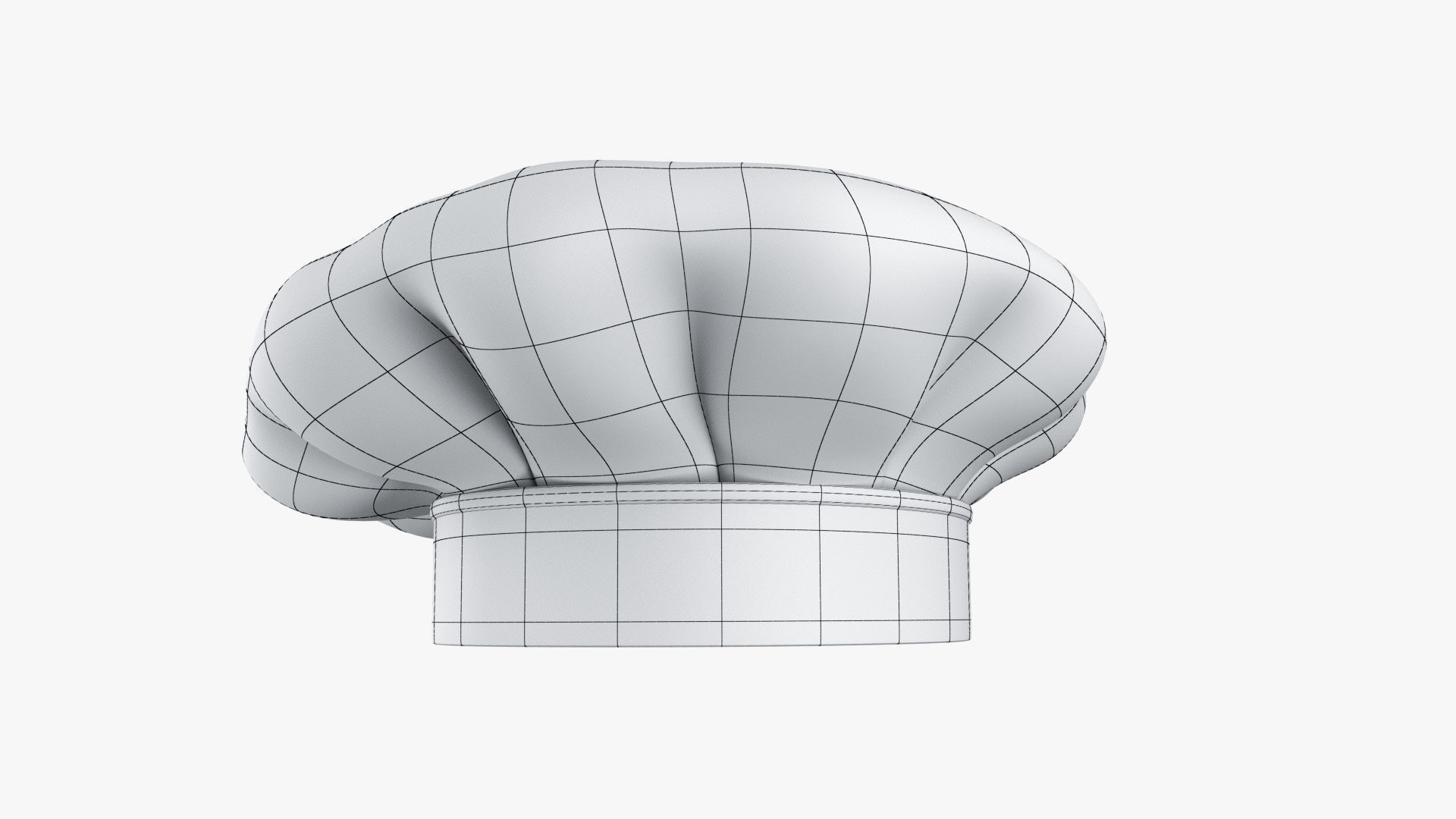 3D model Chef Hat VR / AR / low-poly | CGTrader