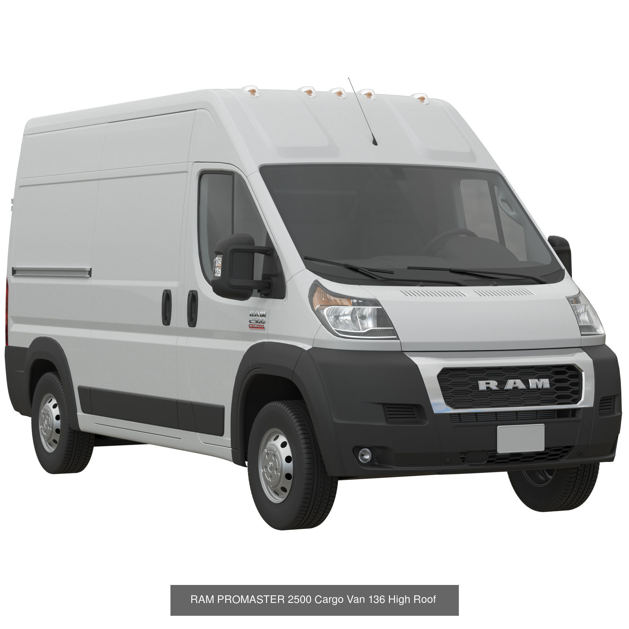 RAM PROMASTER 1500 2500 3500 3D Model Collection | CGTrader