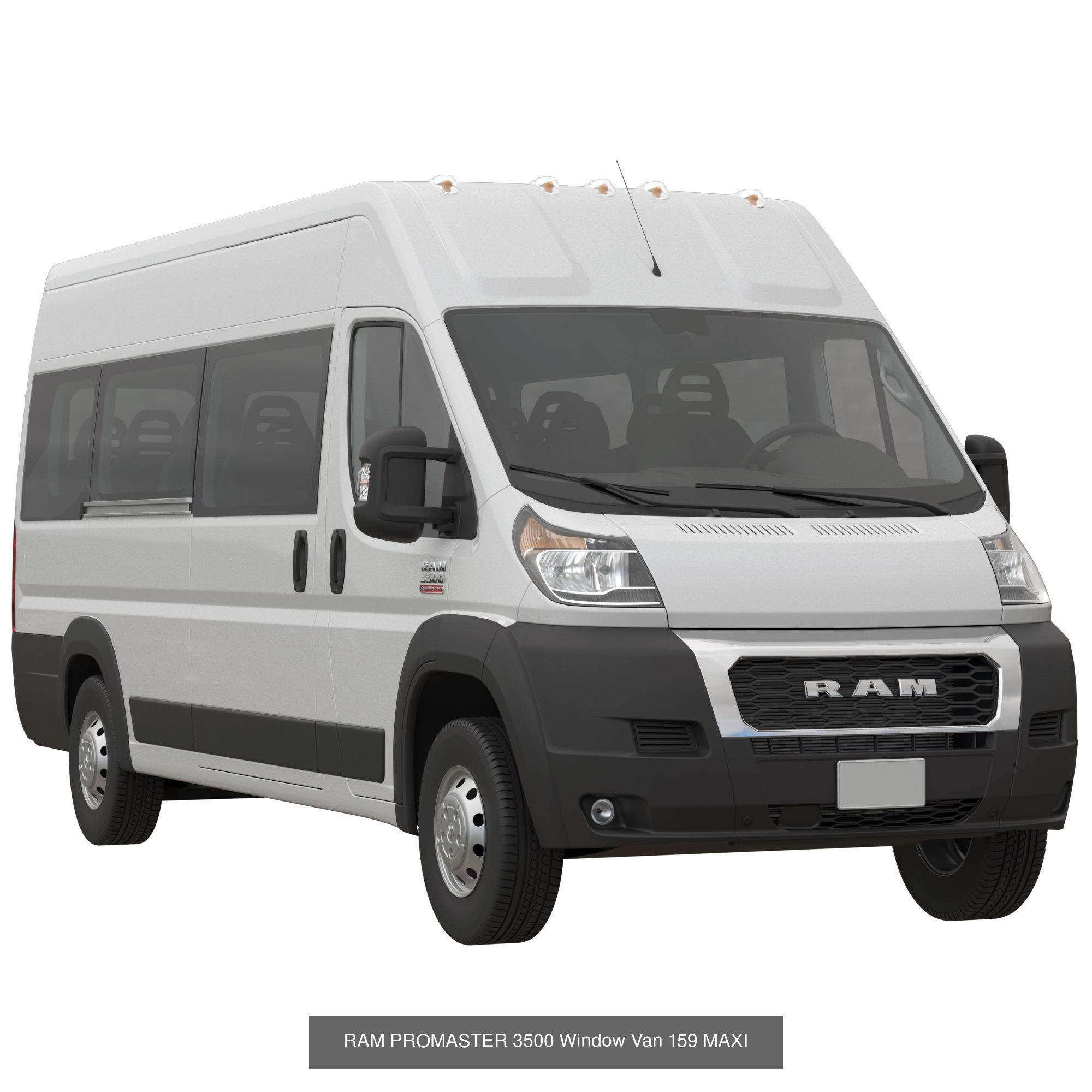 RAM PROMASTER 1500 2500 3500 3D Model Collection | CGTrader