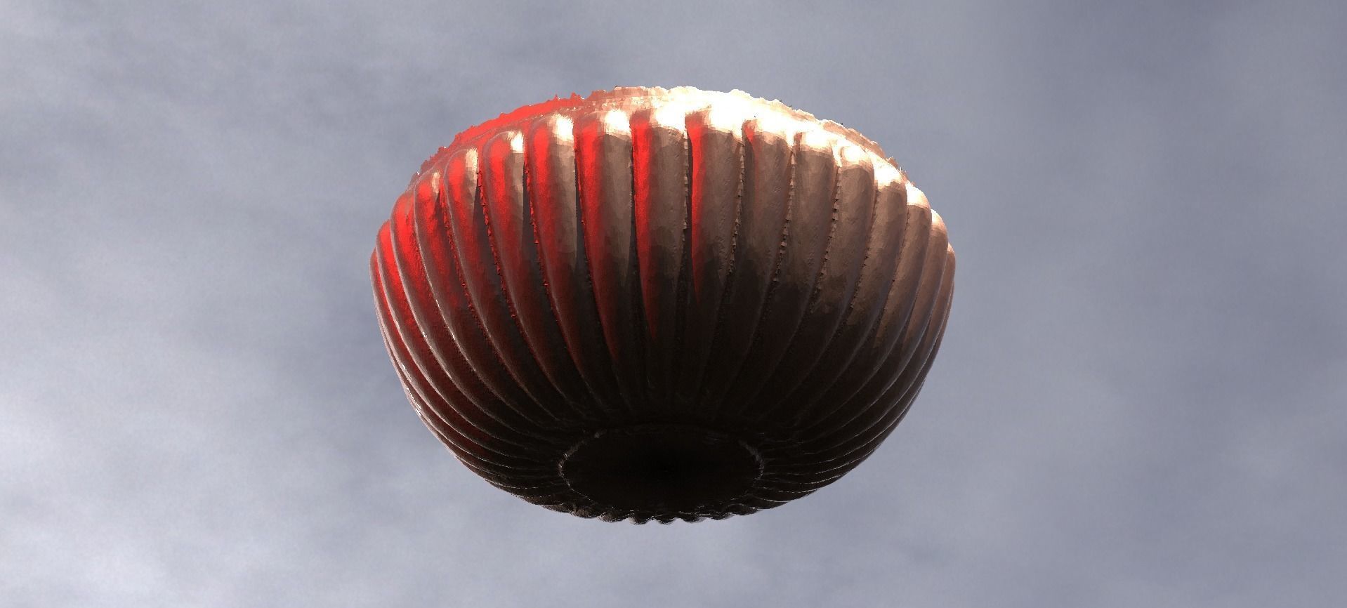 Baroque Shell Statue base 2 3D model | CGTrader