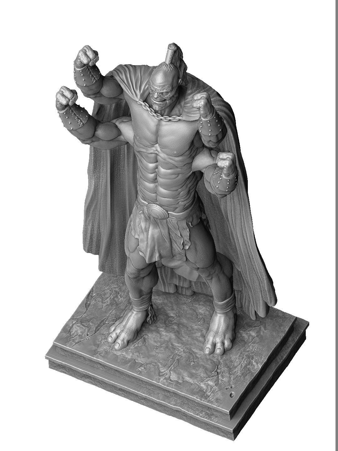 GORO 1995 2 options FOR 3D PRINT STL assembly model 3D model 3D ...