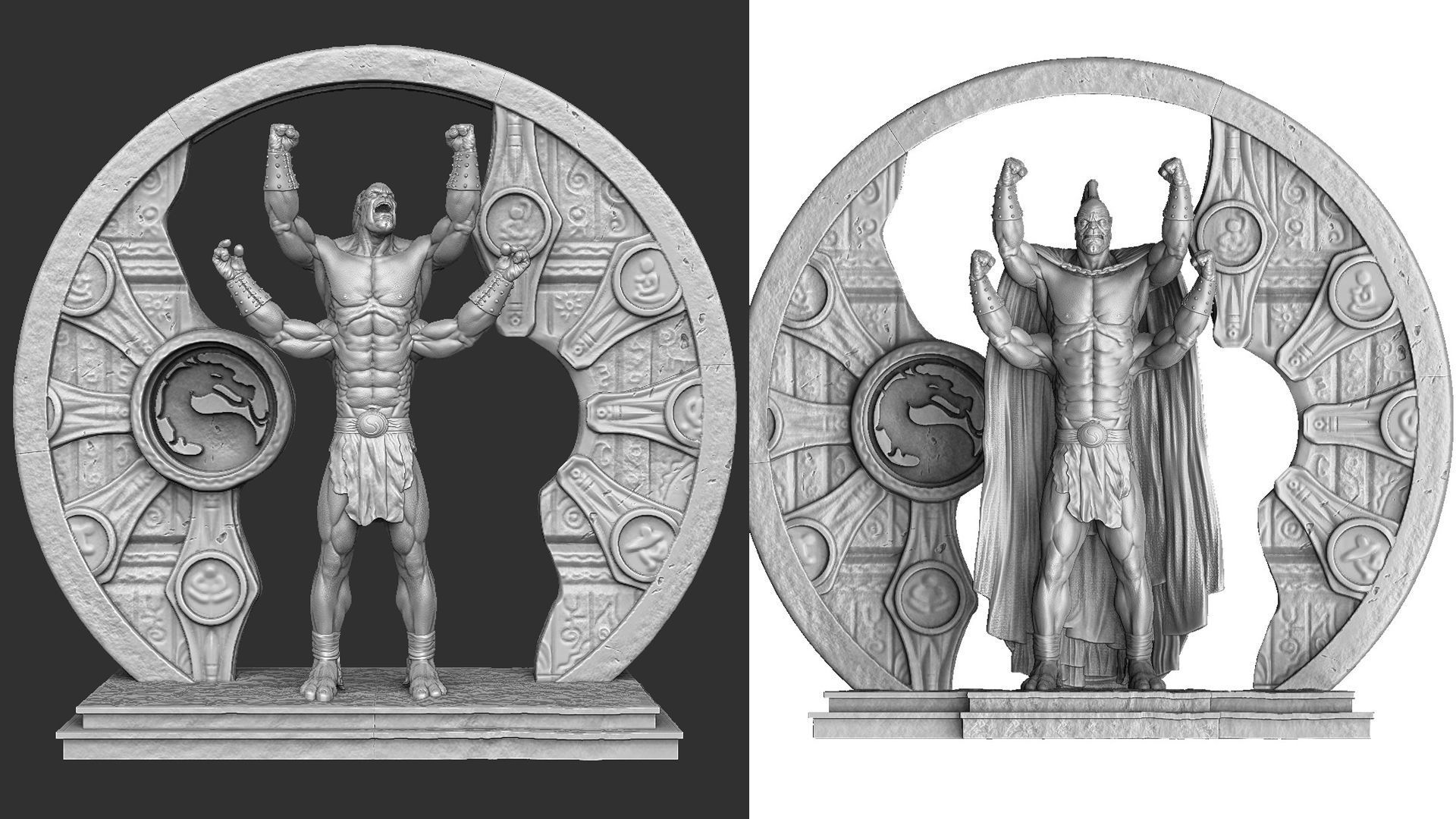 GORO 1995 2 options FOR 3D PRINT STL assembly model 3D model 3D ...