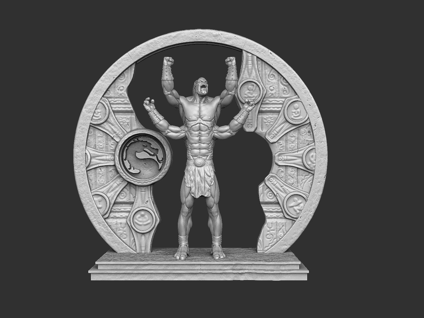 GORO 1995 2 options FOR 3D PRINT STL assembly model 3D model 3D ...