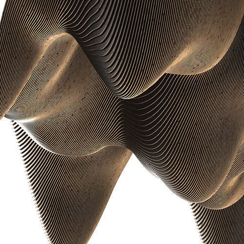 Parametric hall n5 3D model | CGTrader