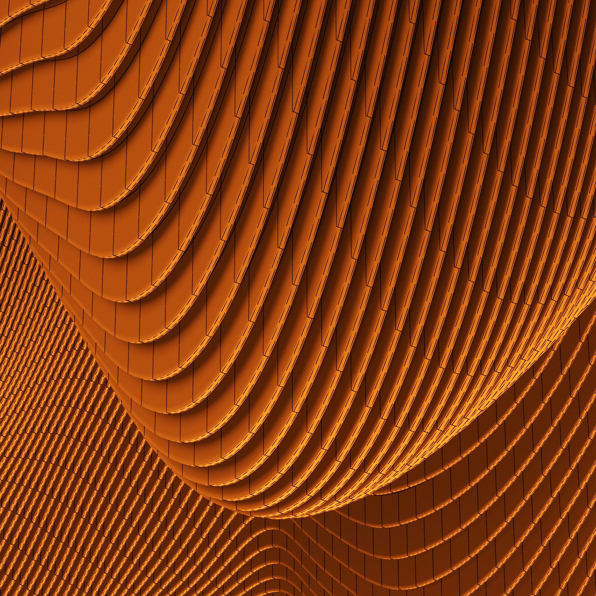 Parametric hall n5 3D model | CGTrader