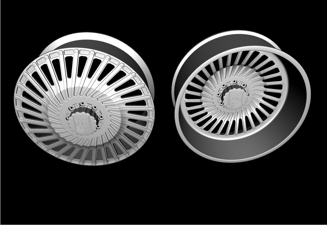 3D model Wheel Amani Forged Chile Dually VR / AR / low-poly | CGTrader