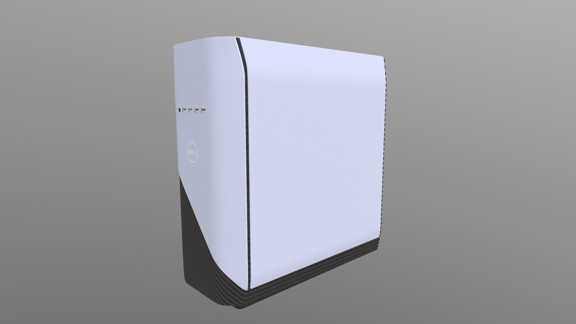 Dell CPU Machine 3D model | CGTrader