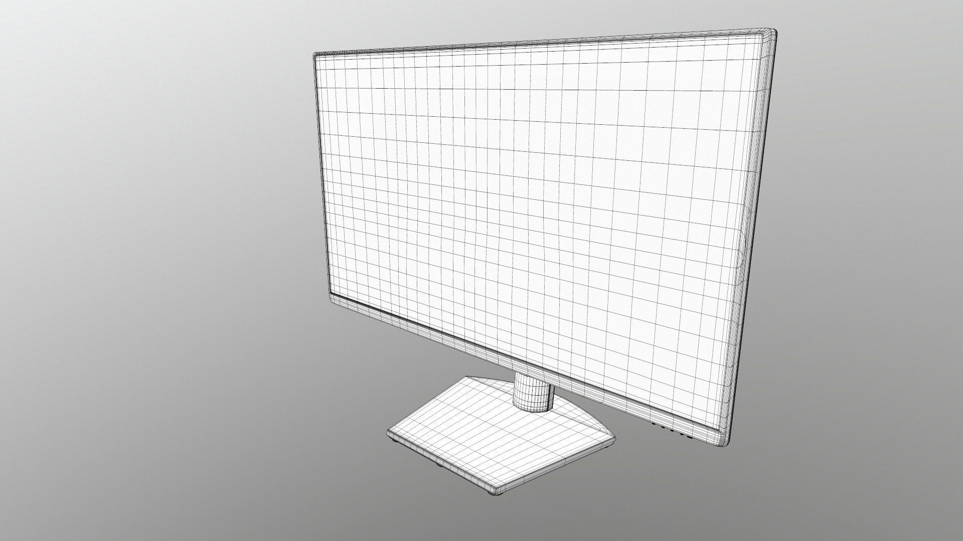 Dell monitor 3D model | CGTrader