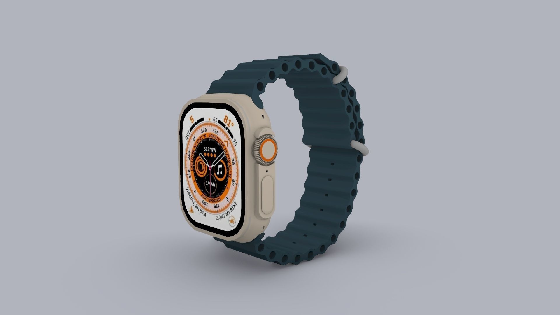 3D model Apple Watch Ultra VR / AR / low-poly | CGTrader