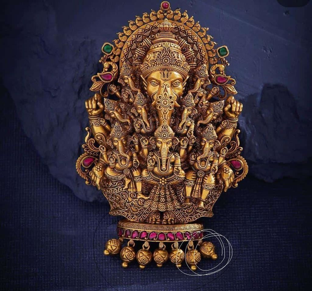 SOLID GANPATI 3D model 3D printable | CGTrader