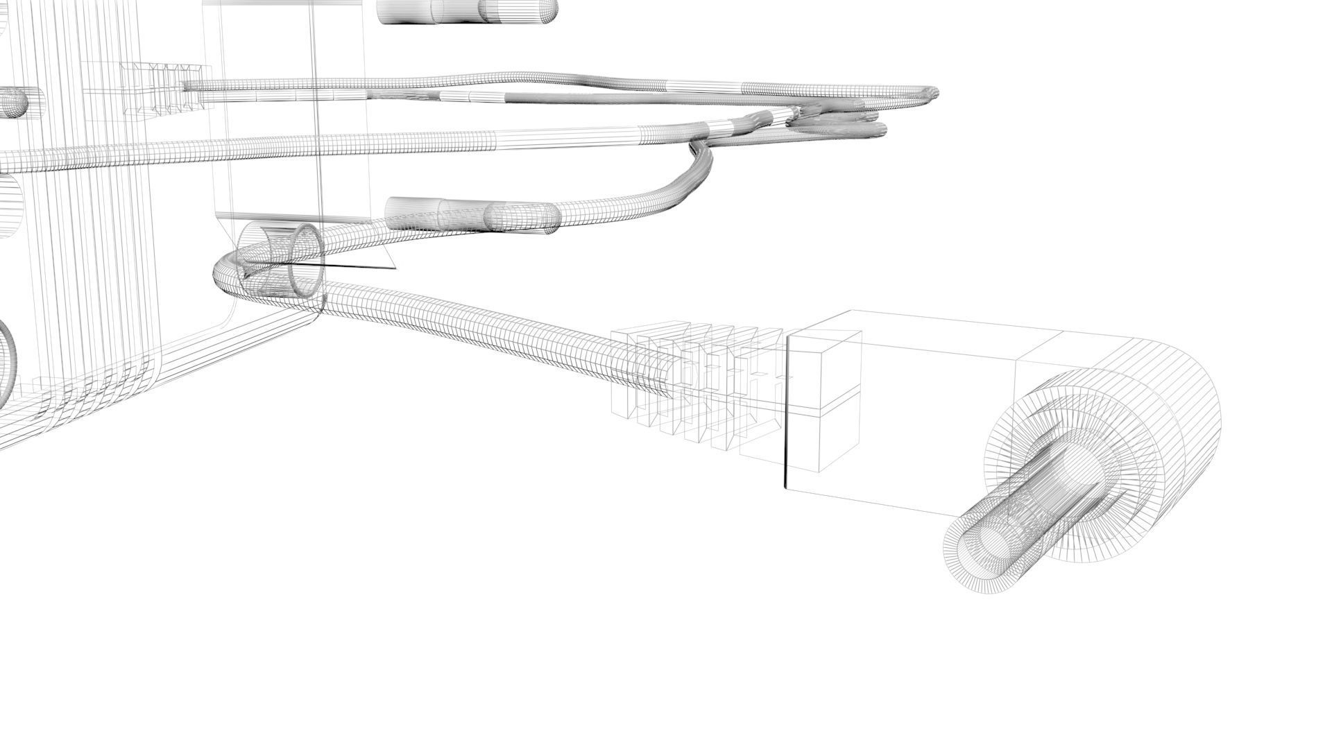 Newstar Ac Dc Power Adapter 3D model | CGTrader