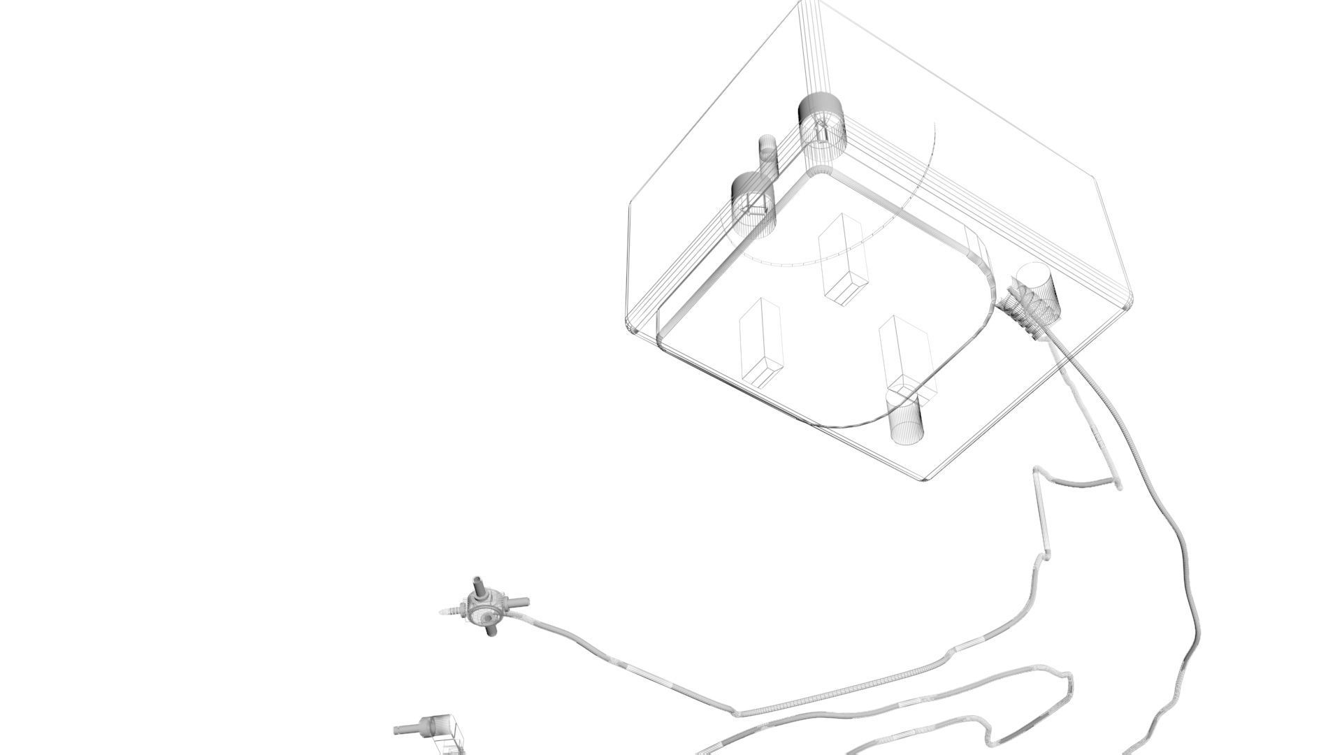 Terminator Ac Dc Power Adapter 3D model | CGTrader