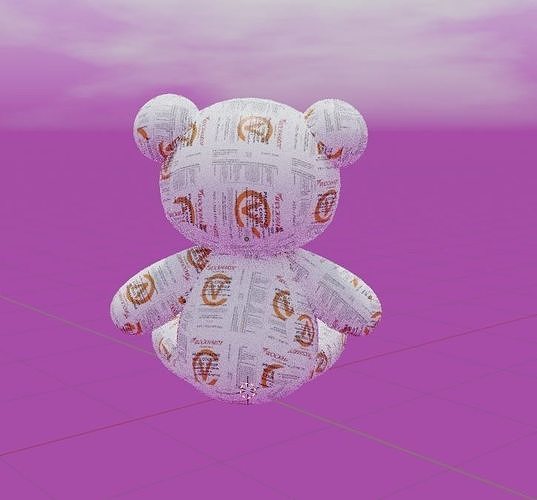 3D model Wockhardt Teddy Bear VR / AR / low-poly | CGTrader