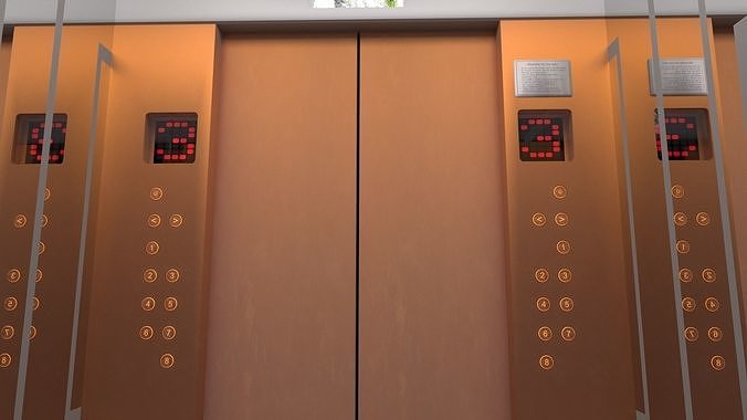 Elevator 3D model | CGTrader
