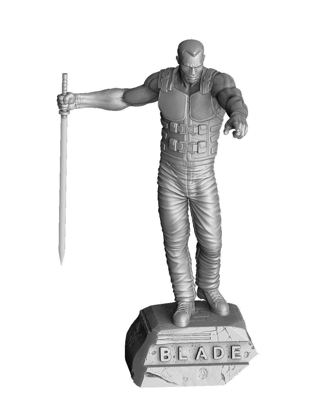 BLADE marvel STL FOR 3D PRINT 3D model 3D printable | CGTrader