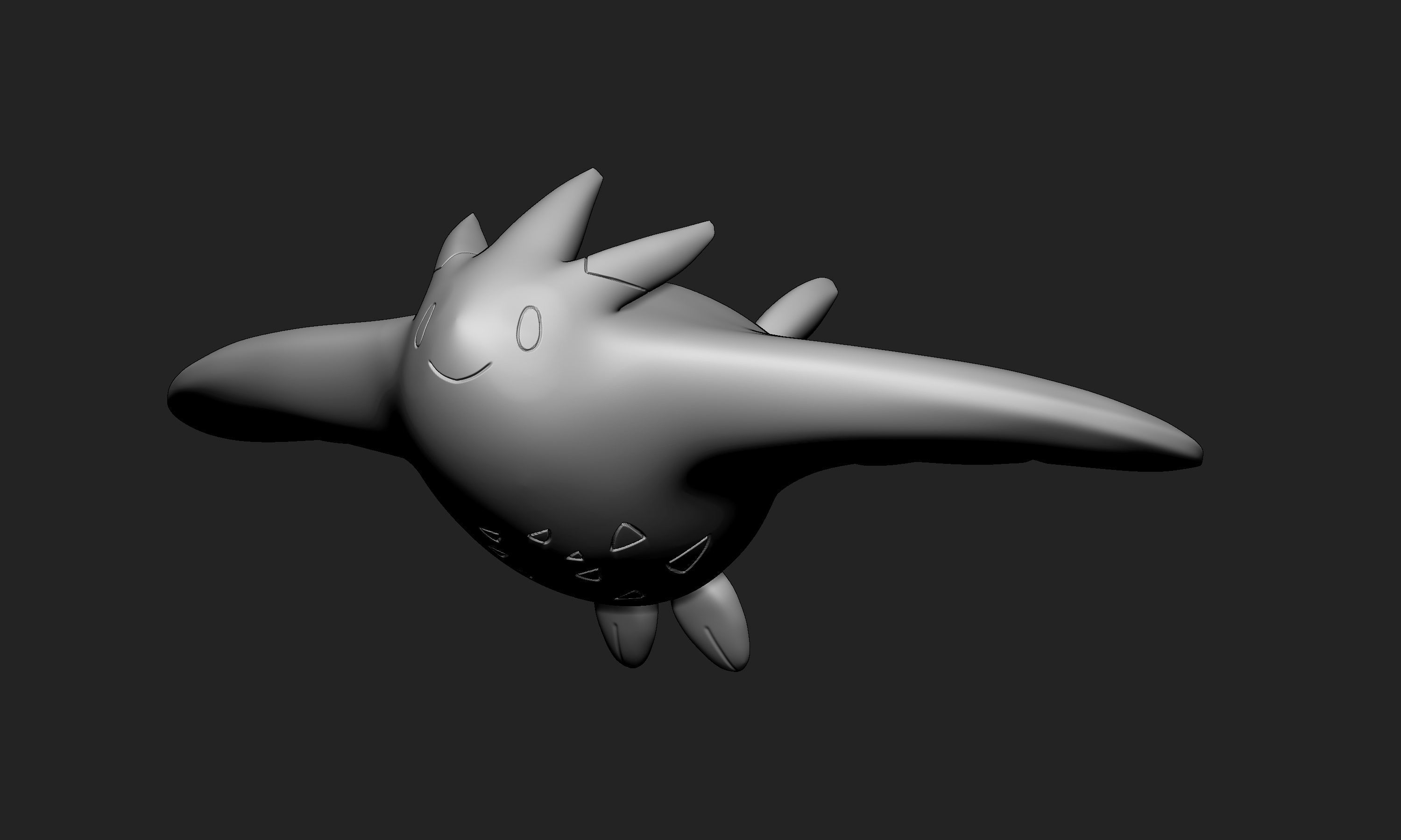 Pokemon - Togepi Togetic and Togekiss with 2 poses 3D model 3D ...