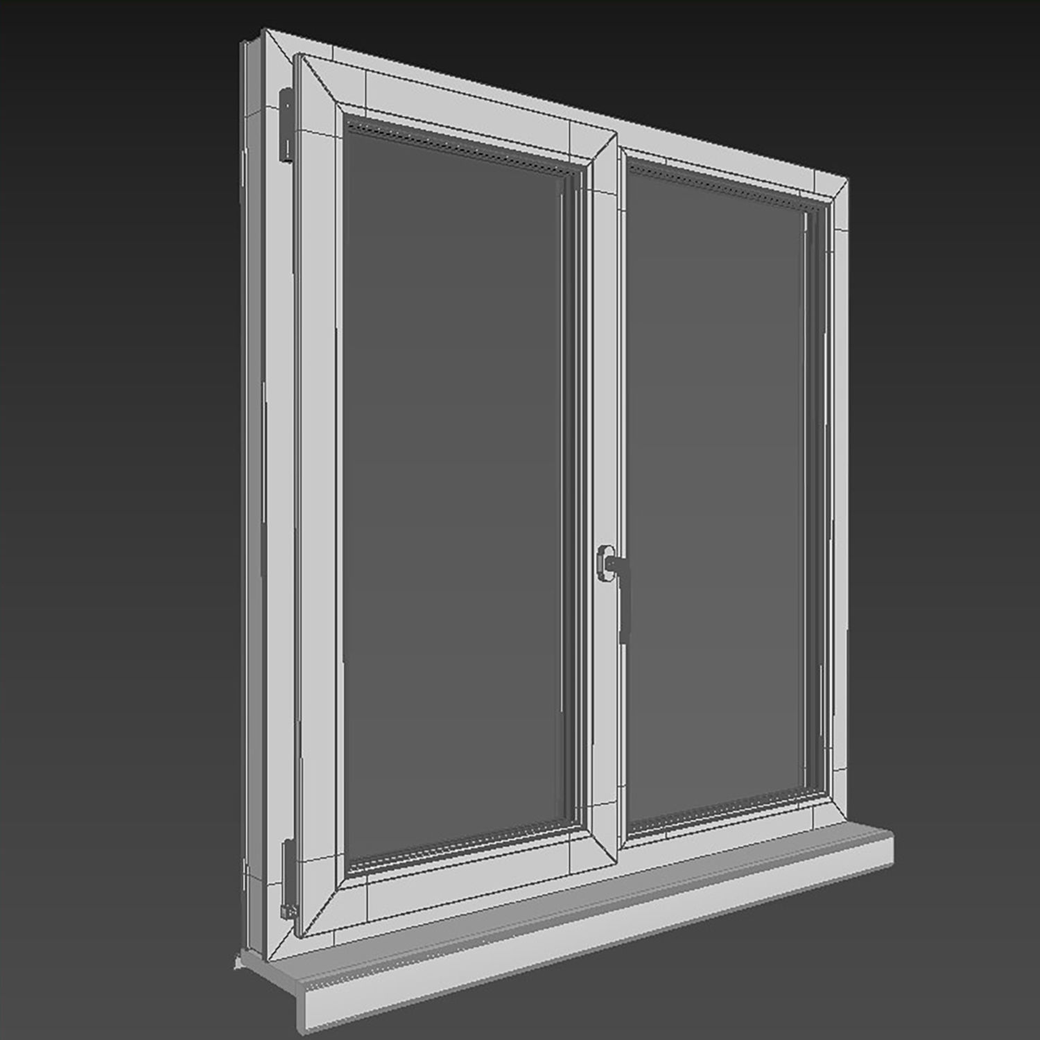 uPVC Window Generator v2 with 16 style 3D model | CGTrader