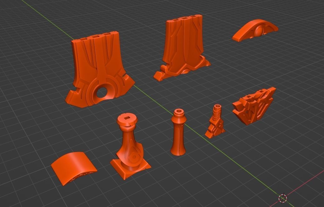 Cyno Weapon - Genshin Impact Cosplay - Sliced Print Ready 3D model 3D ...