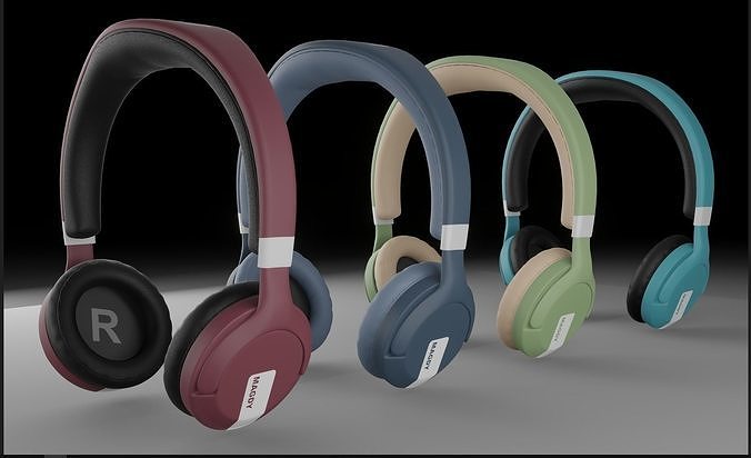 wireless Headphone free VR / AR / low-poly 3D model animated | CGTrader