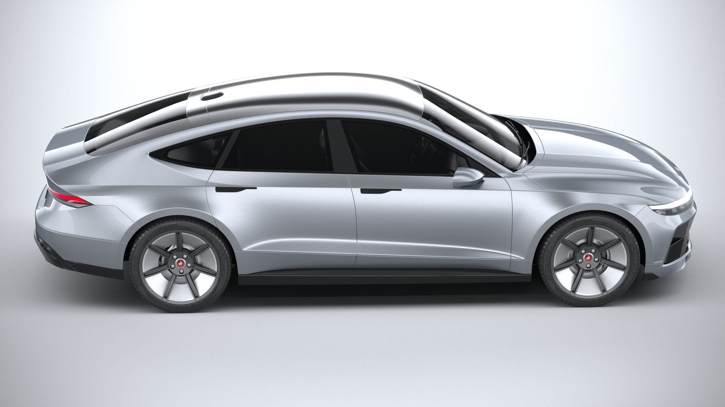 Generic Sedan 4door EV v3 2022 3D model | CGTrader