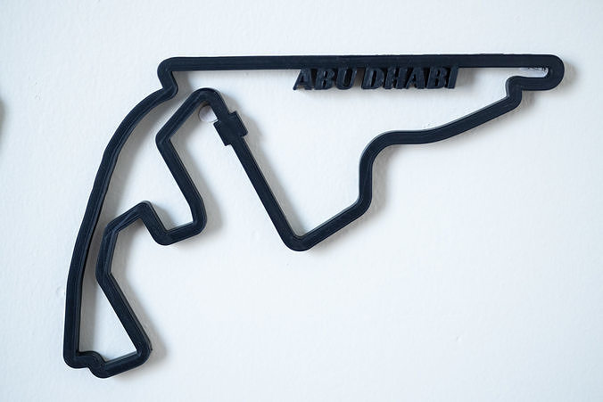 Abu Dhabi F1 Racing Track 2023 3D model 3D printable | CGTrader