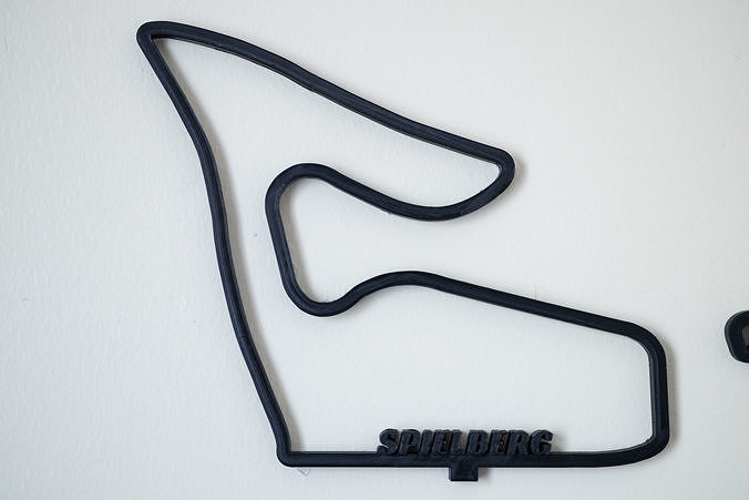 Spielberg F1 Racing Track 2023 3D model 3D printable | CGTrader