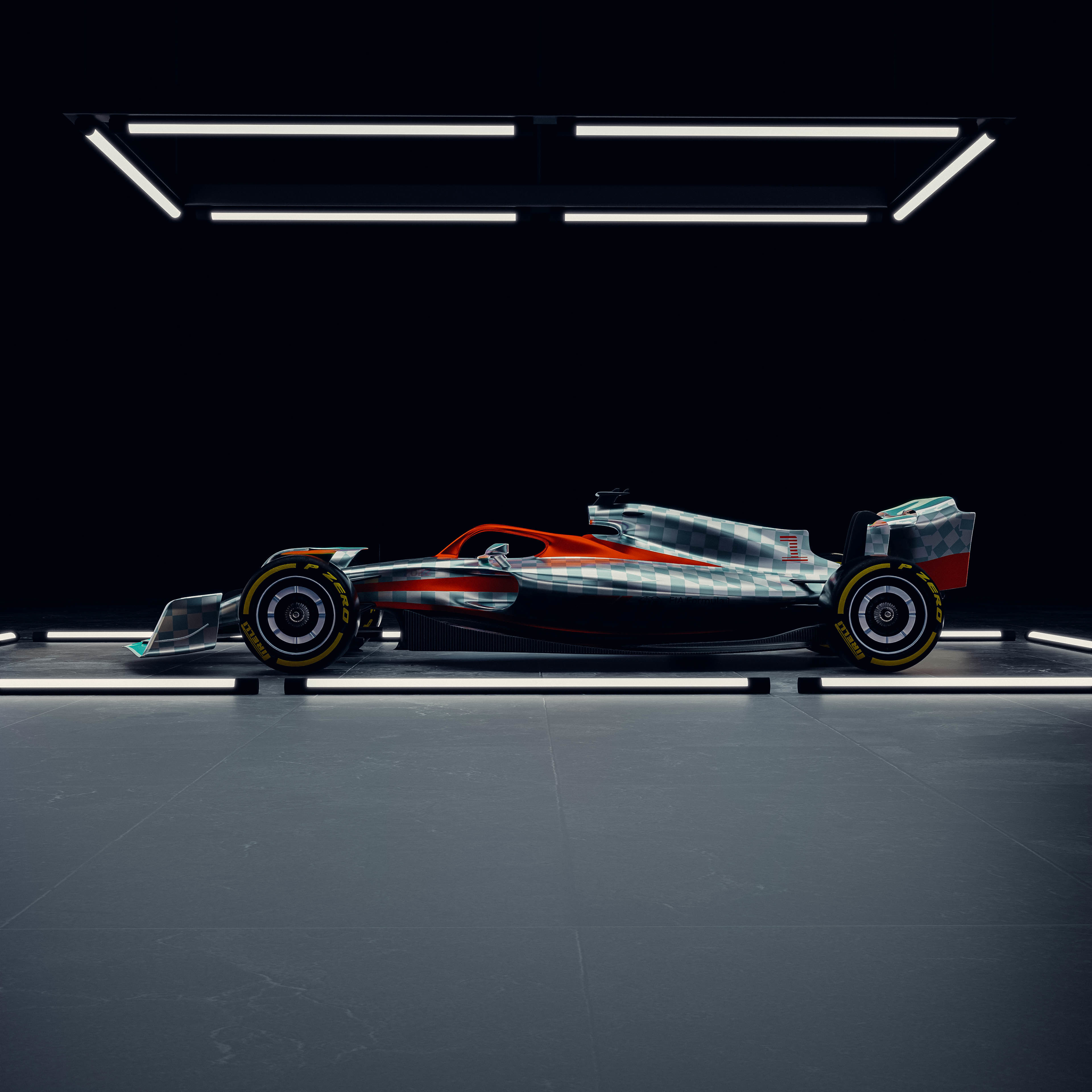 F1 2022 Concept car free 3D model | CGTrader