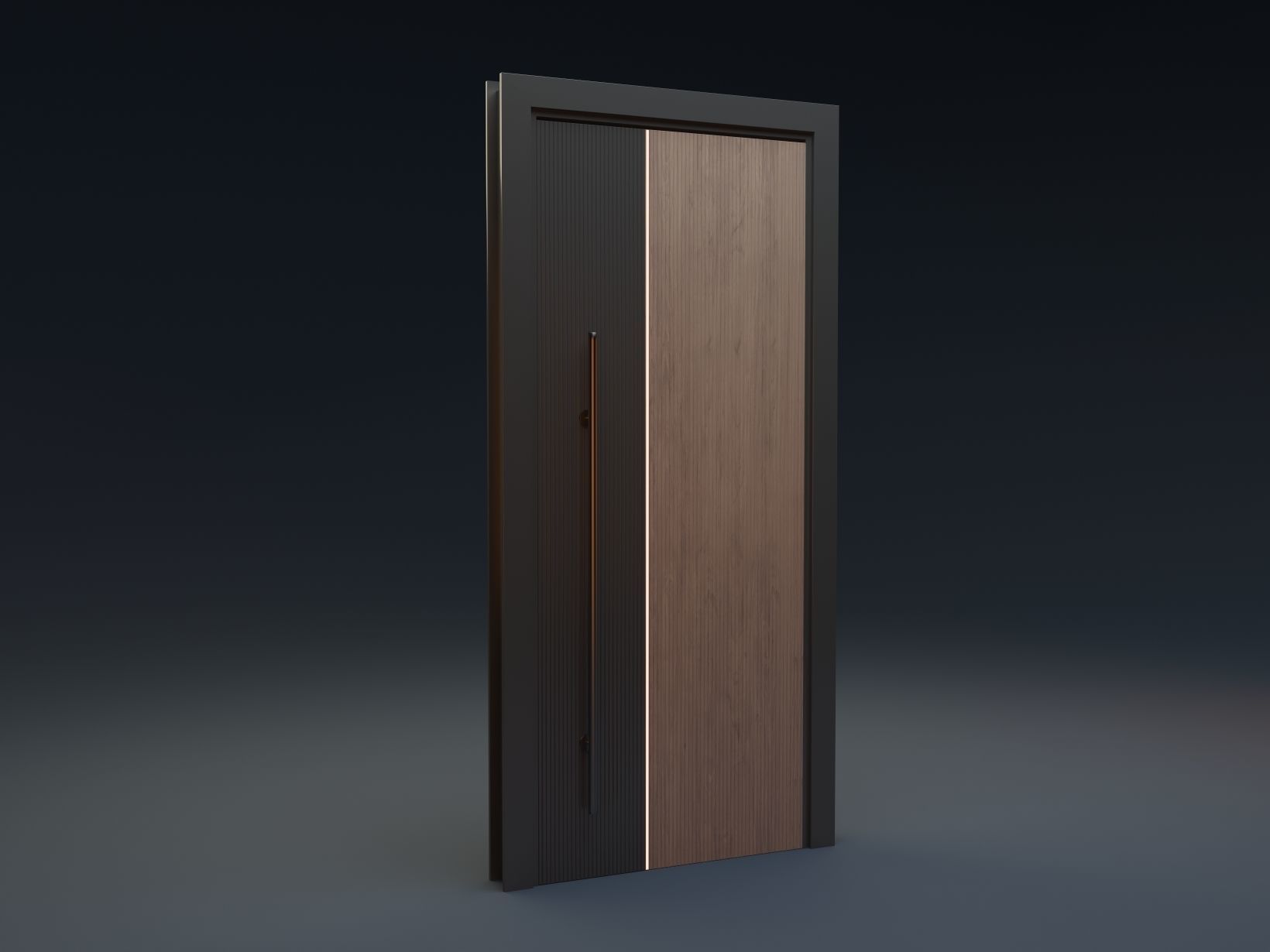 doors wooden door 3D model | CGTrader