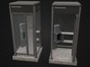 3D model Japanese Phone box public telephone VR / AR / low-poly | CGTrader