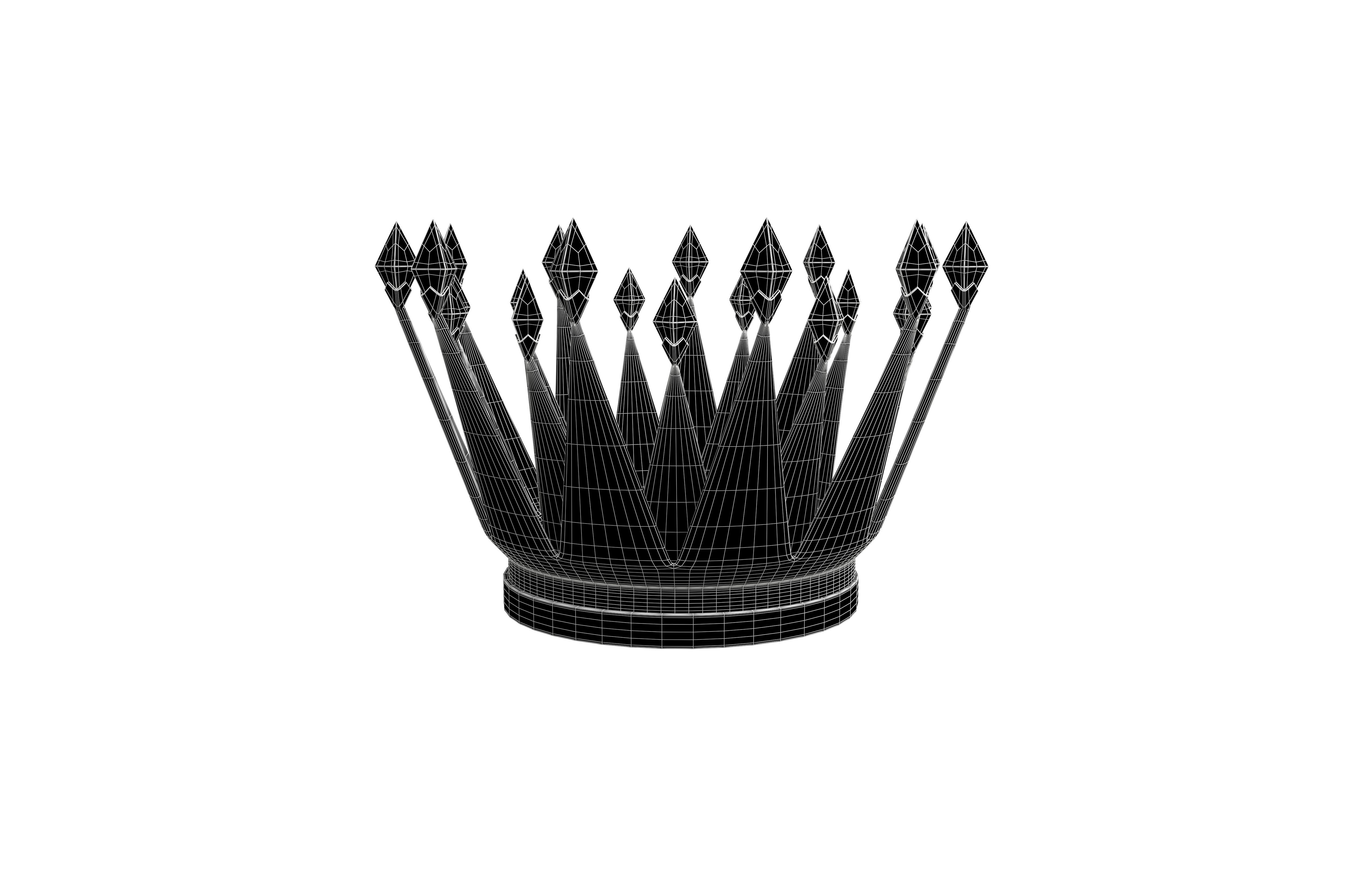 3D model Crown v6 002 VR / AR / low-poly | CGTrader