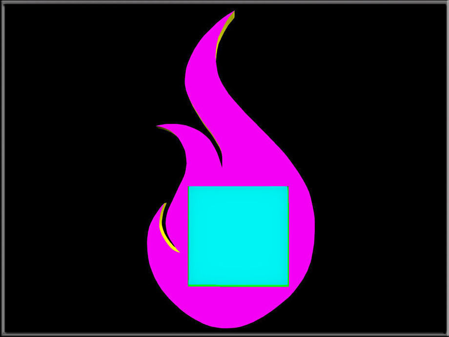 3D model Fire Frame 02 VR / AR / low-poly | CGTrader