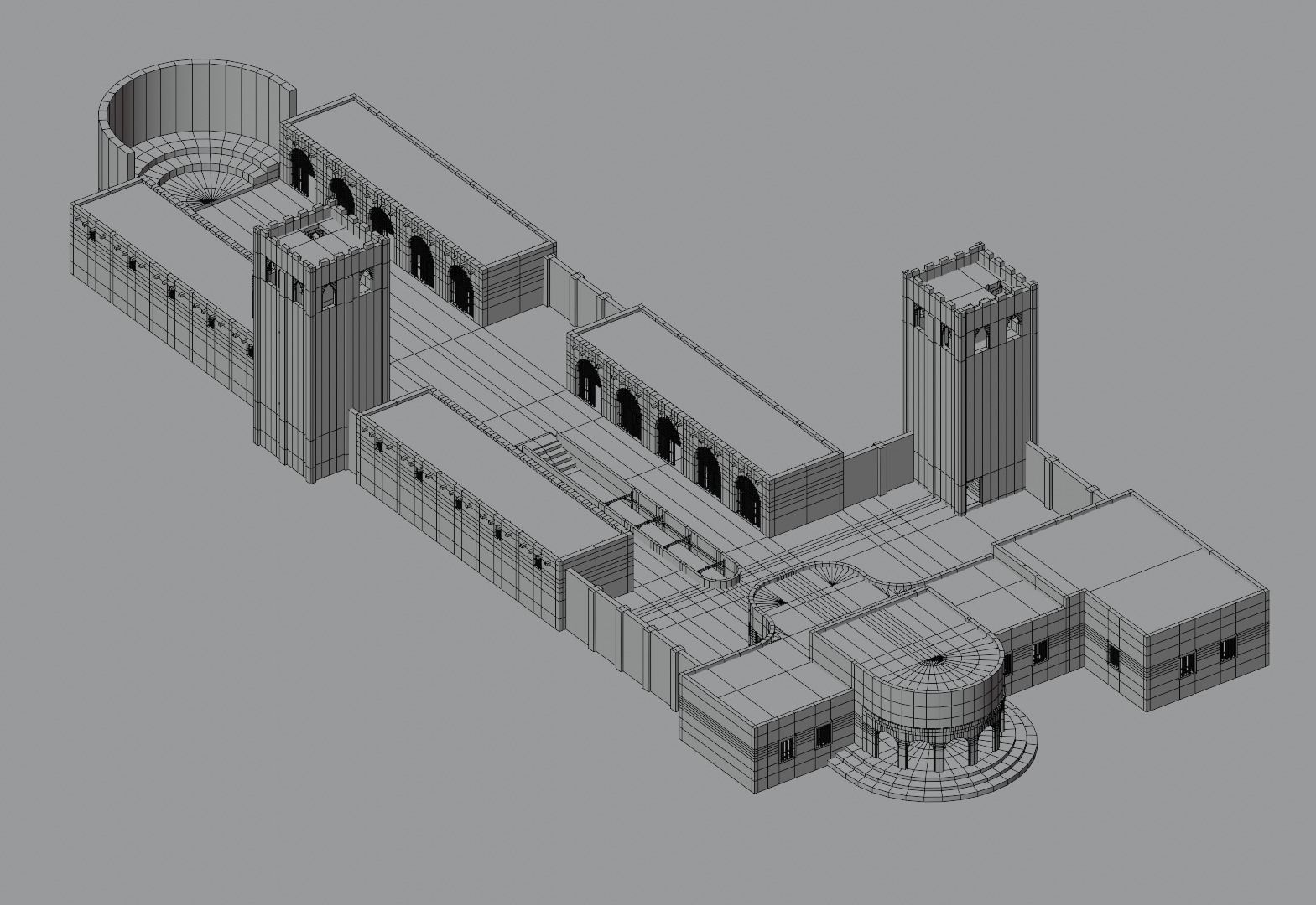 ancient prison 3D model | CGTrader