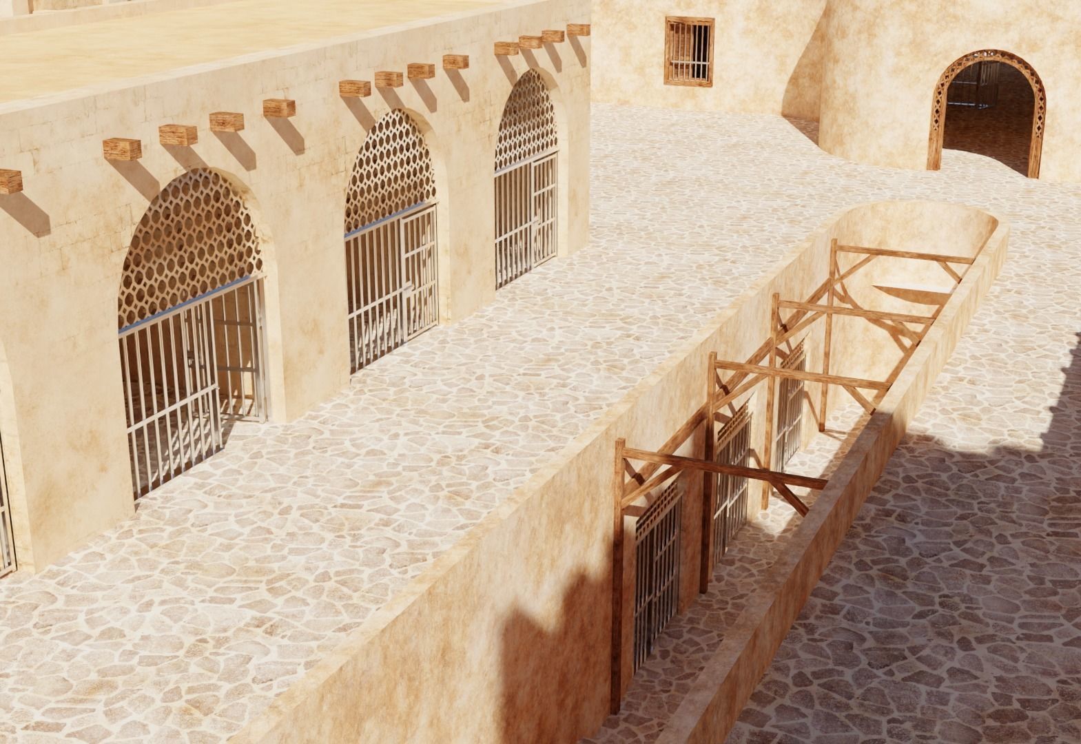 ancient prison 3D model | CGTrader