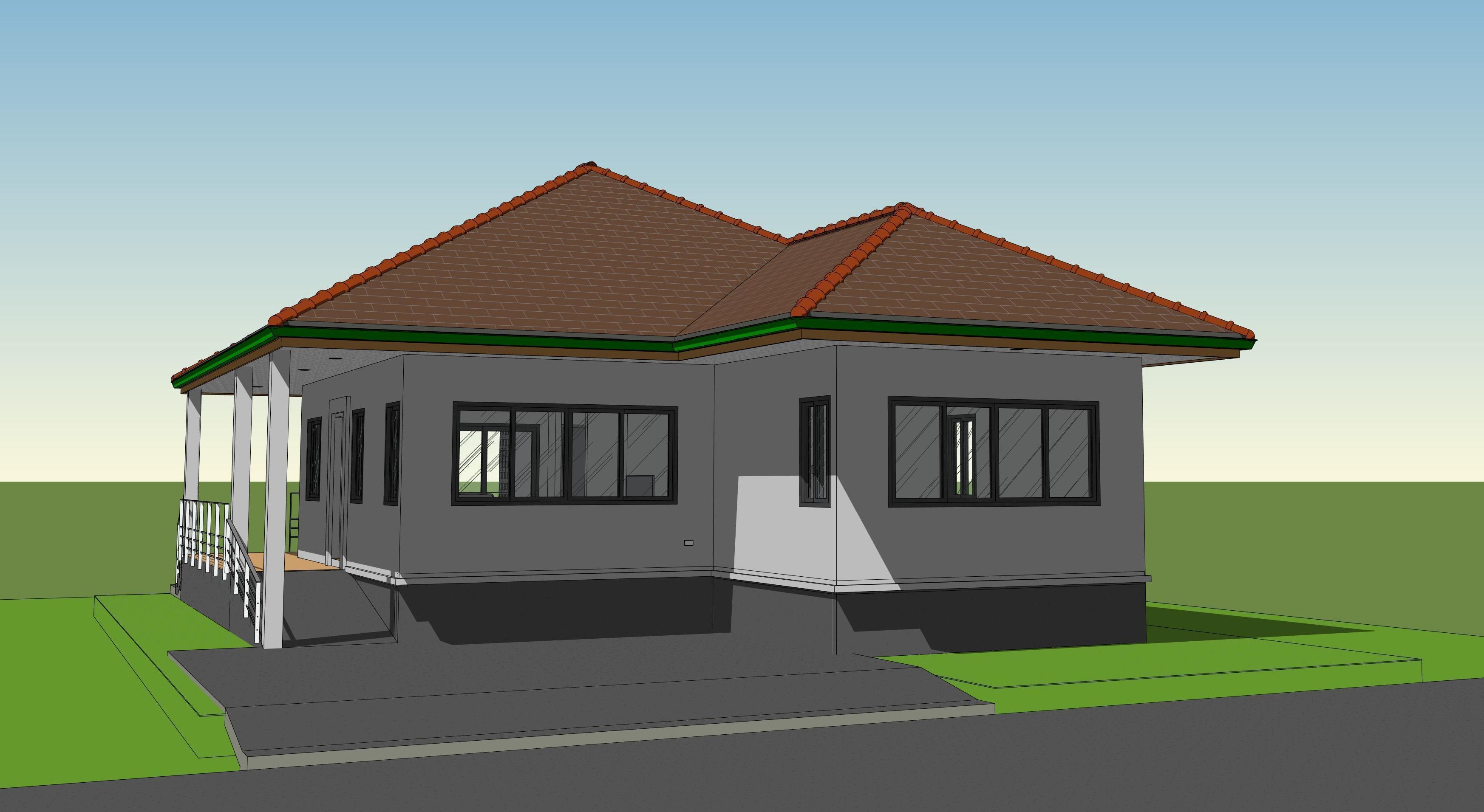 Small house by REVIT 3D model | CGTrader