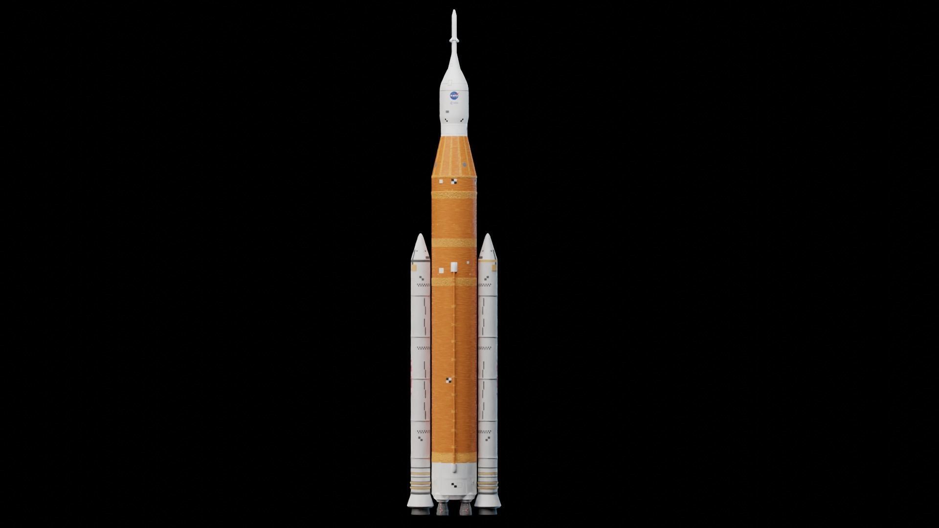 Artemis Rocket Family - SLS Block 1 and 1B 3D model | CGTrader