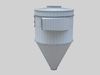 3D model Dust Cyclone - Wheat Grain Flour Milling Machine VR / AR / low ...