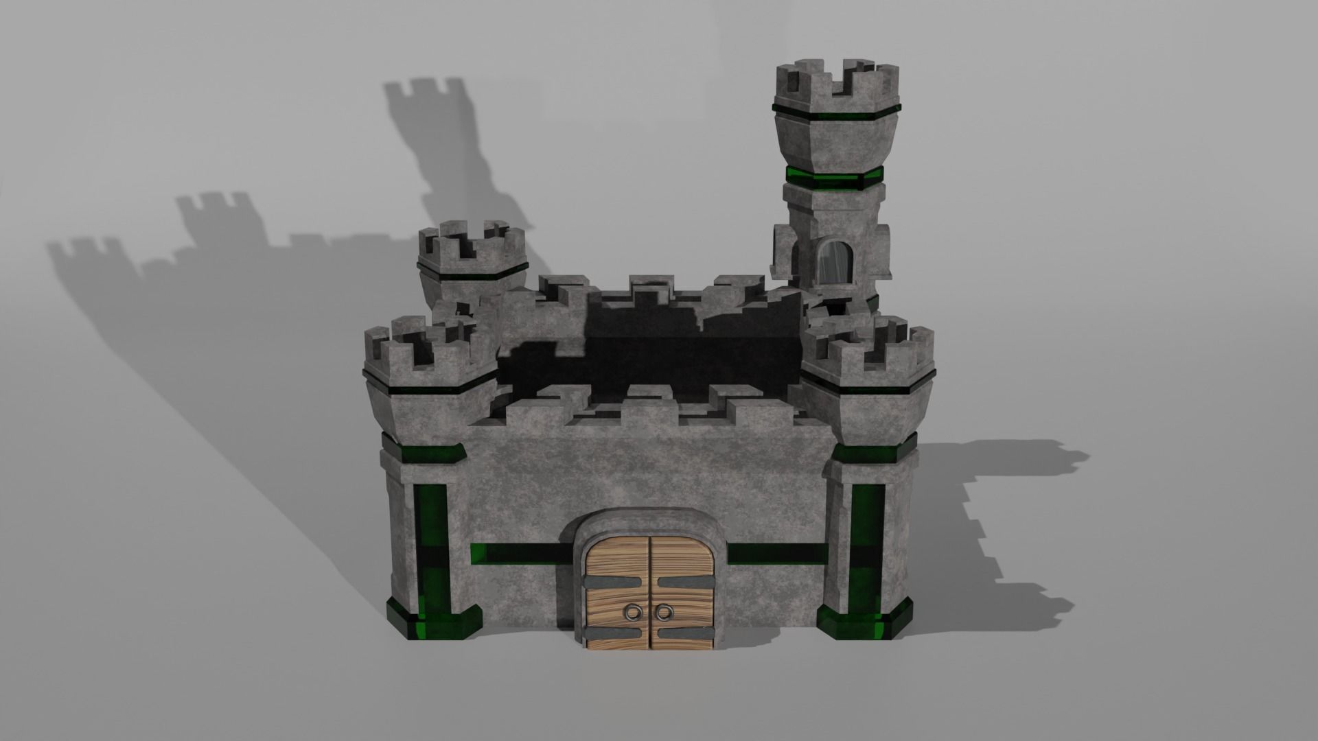 3D model tower defance game ready low poly tower pack VR / AR / low ...