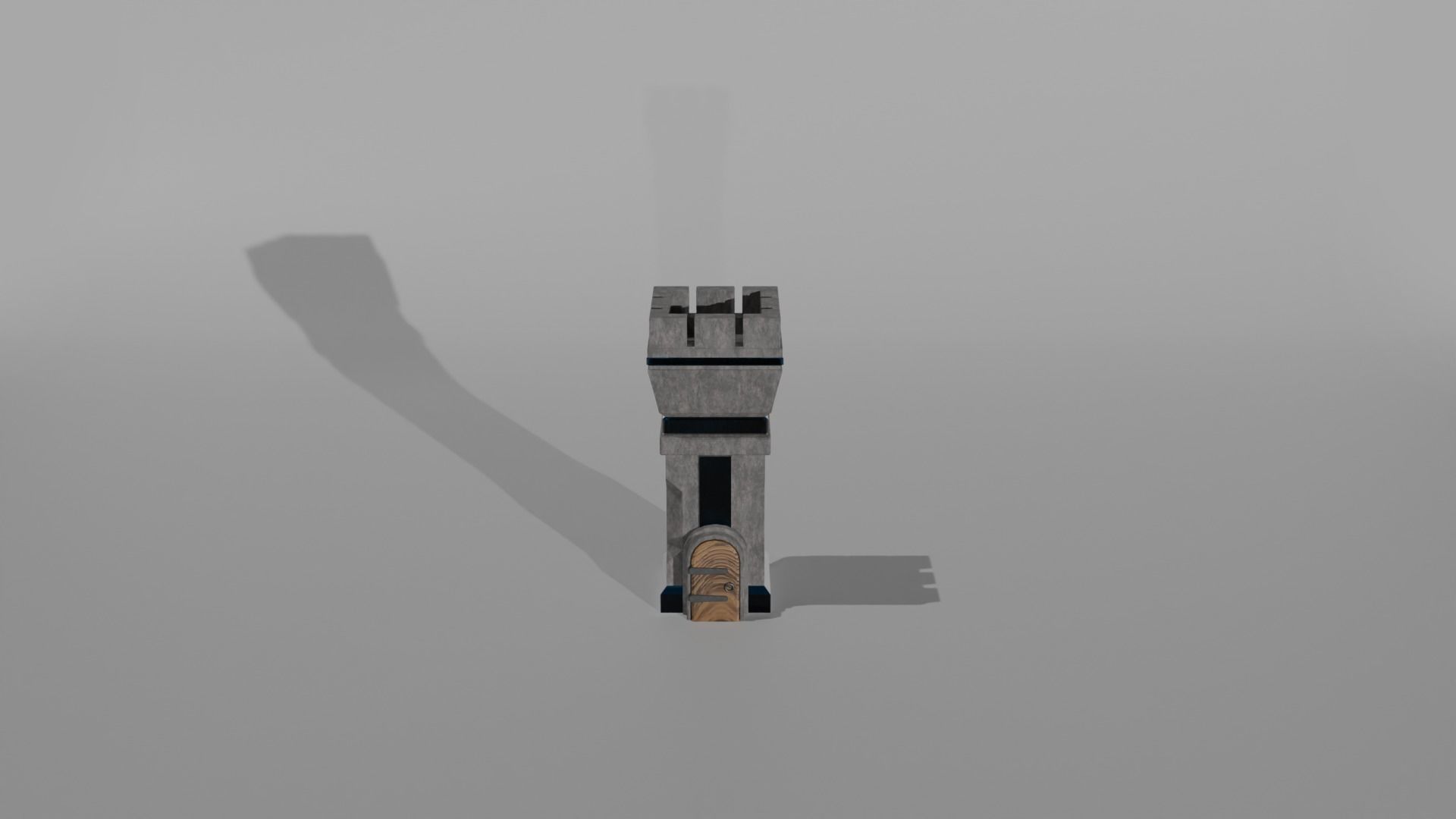 3D model tower defance game ready low poly tower pack VR / AR / low ...