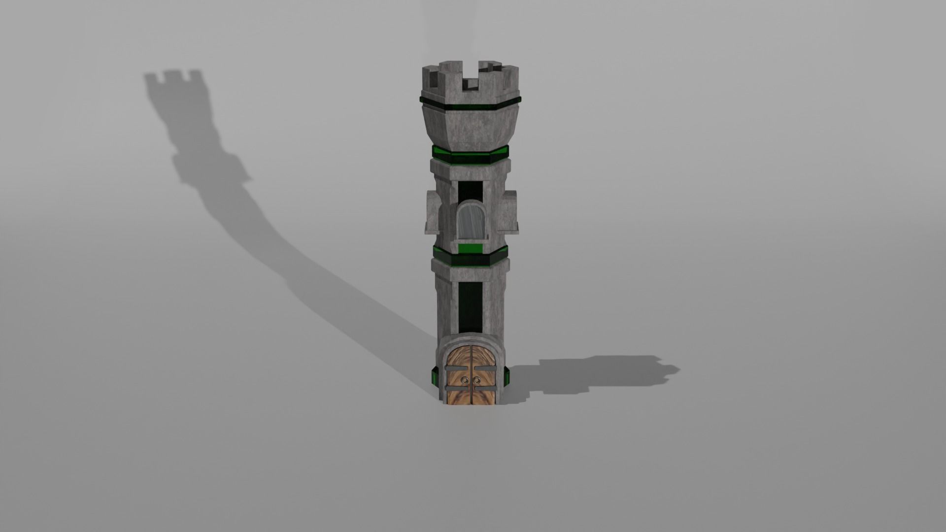 3D model tower defance game ready low poly tower pack VR / AR / low ...